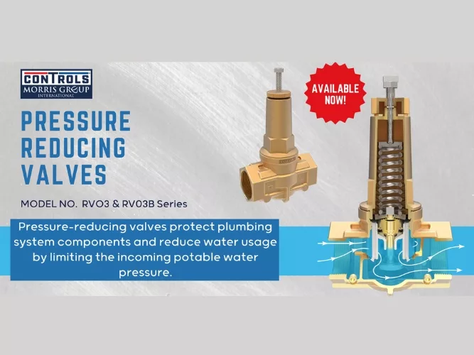 MGI ConTrols Pressure Reducing Valves | phcppros